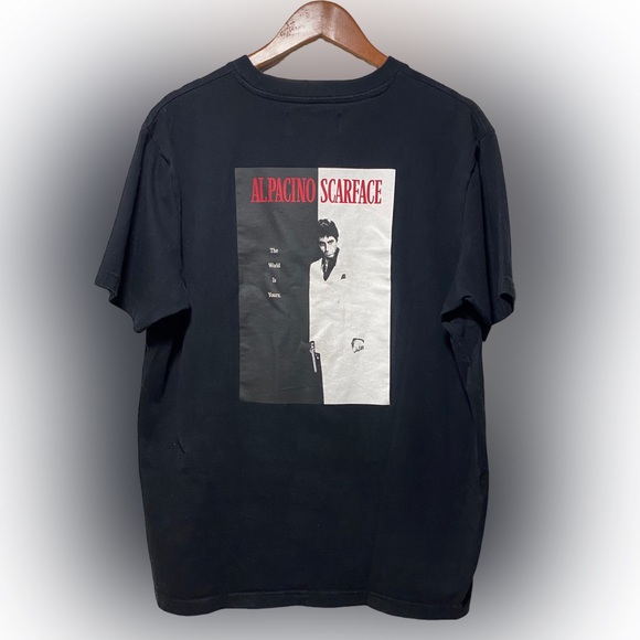 Scarface | Shirts | Scarface X Shoe Palace T Shirt The World Is Yours ...